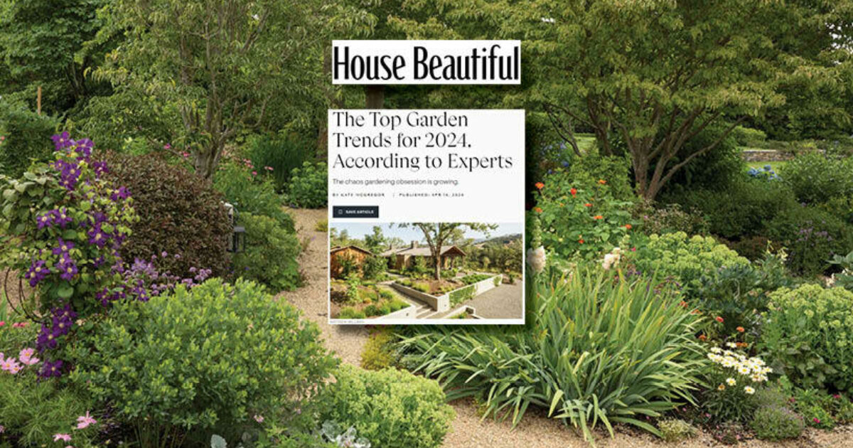 Hoerr Schaudt | Doug Hoerr featured in House Beautiful 2024 Garden…